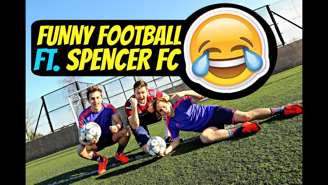 SkillTwins FUNNY FOOTBALL Challenges ft. Spencer FC ★ - YouTube