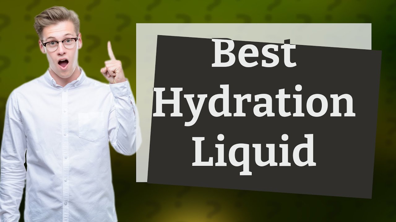 What is the most hydrating liquid for humans? - YouTube