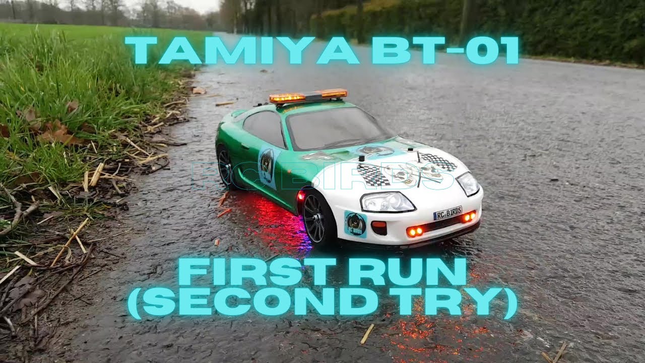 Tamiya BT-01: my second first Run - YouTube