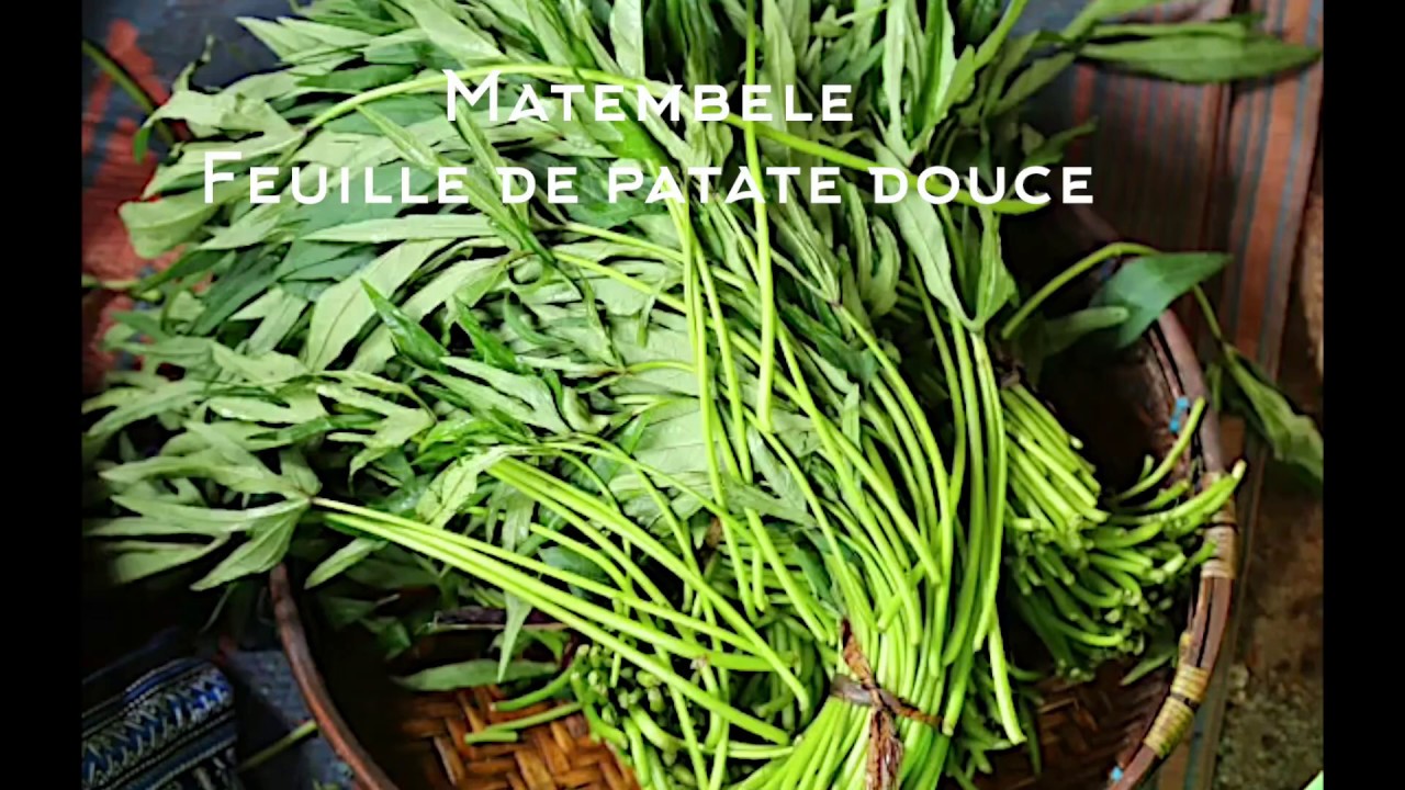 Matembele (feuille de patates douces) - YouTube