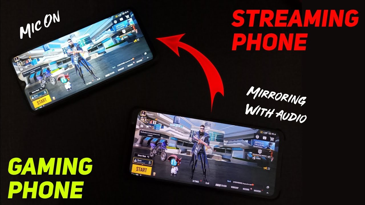 Two Phone Streaming Setup | Mirror Android to Android With Sound - YouTube
