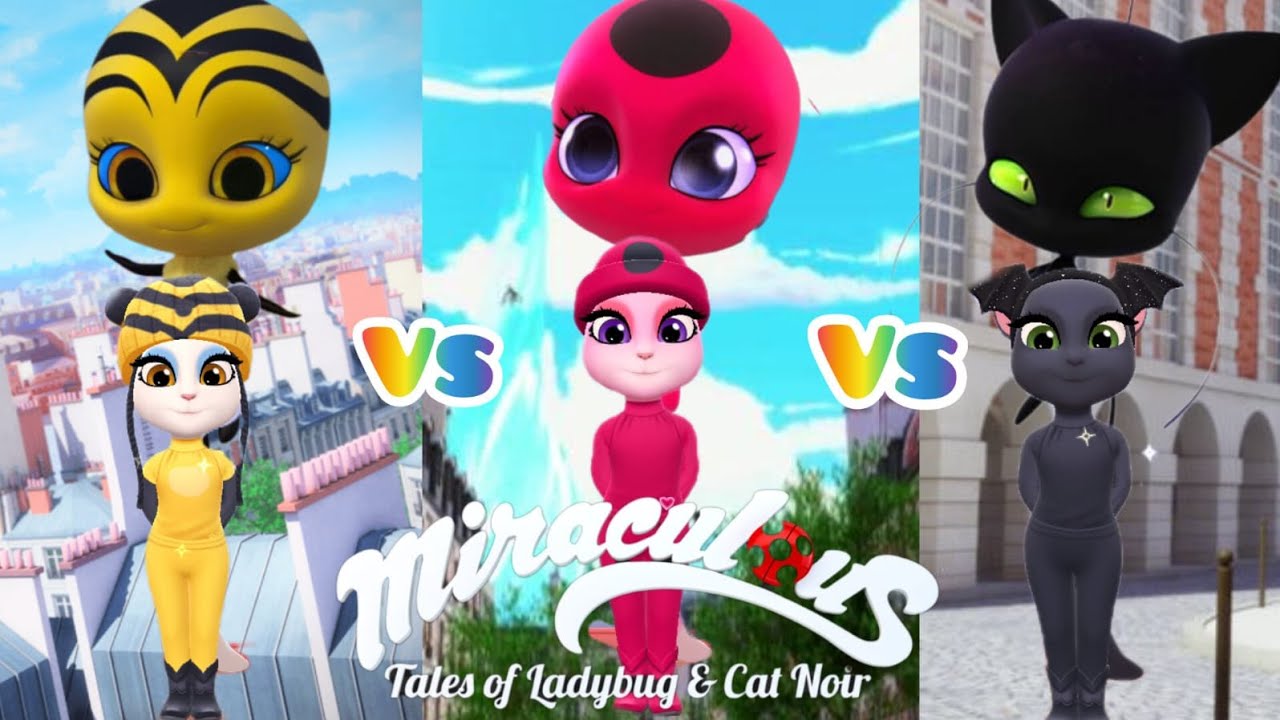 Pollen Vs Tikki Vs Plagg makeover by my Angela #miraculousladybug # ...