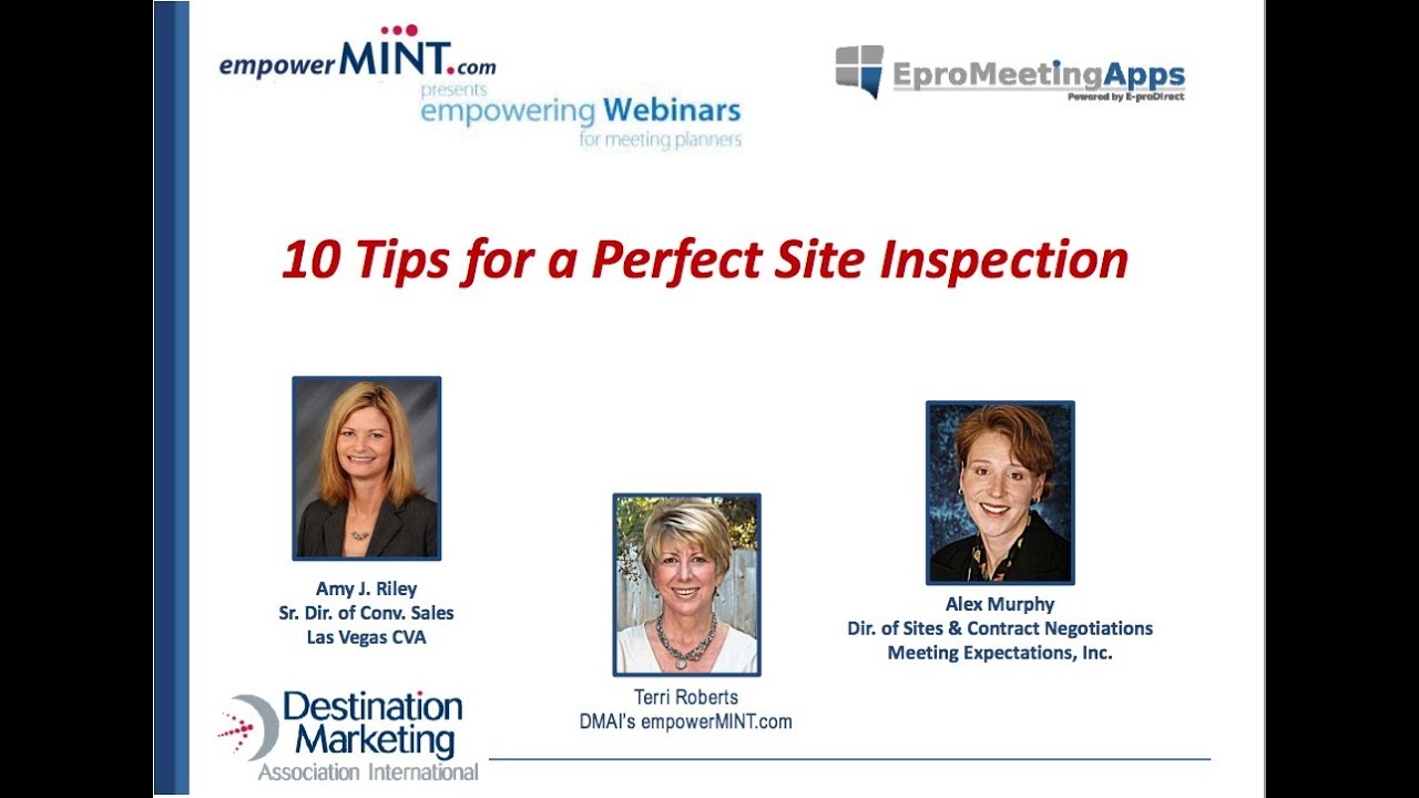 10 Tips for a Perfect Site Inspection - YouTube