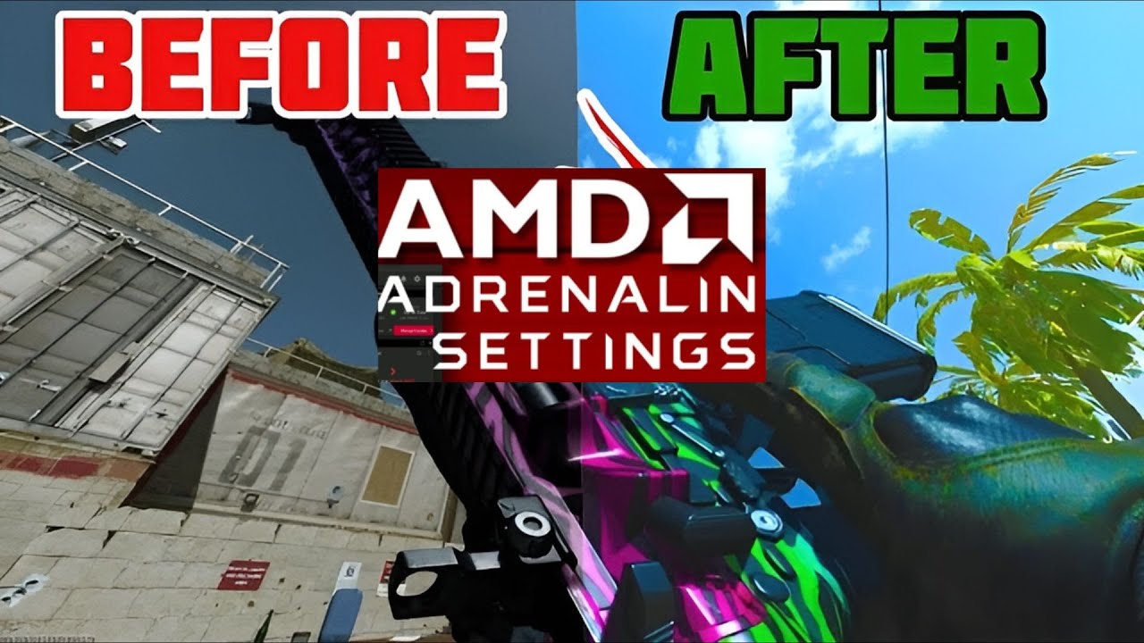 TARKOV Amd Adrenalin Custom Color Settings - YouTube