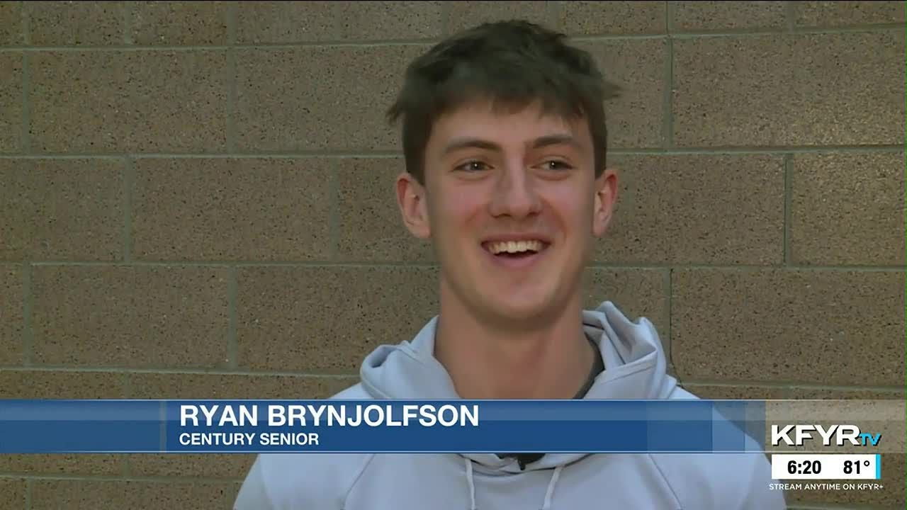 Sports Spotlight: Century’s Ryan Brynjolfson - YouTube