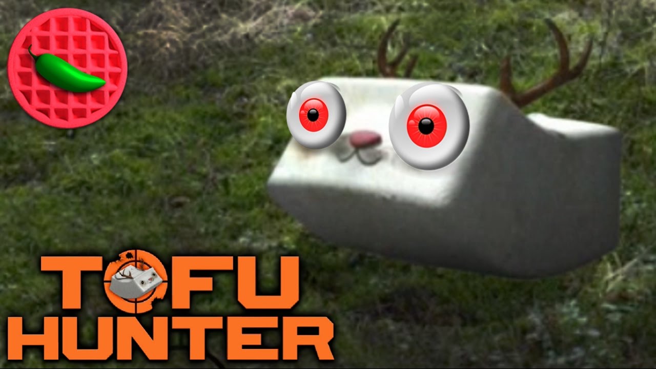 TERRORIZING TOFU! -- Let's Play Tofu Hunter (Free Web Game) - YouTube