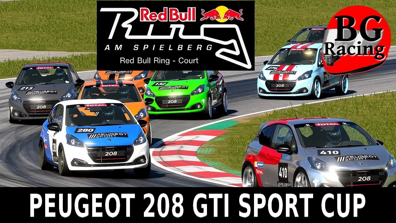 Peugeot 208 GTI Sport CUP circuit Red Bull Ring Court. Gran Turismo 7 ...