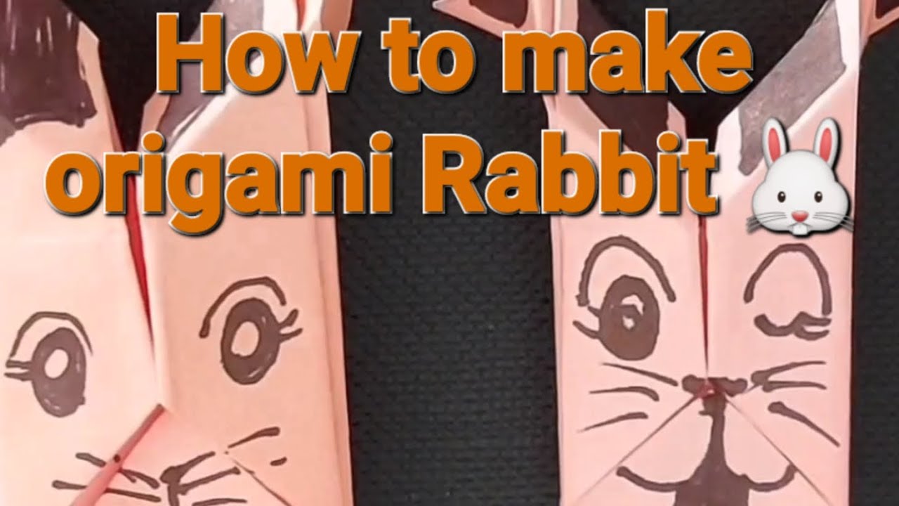 How To Make Origami Rabbit |Easy Paper Folding Rabbit @Twmart - YouTube