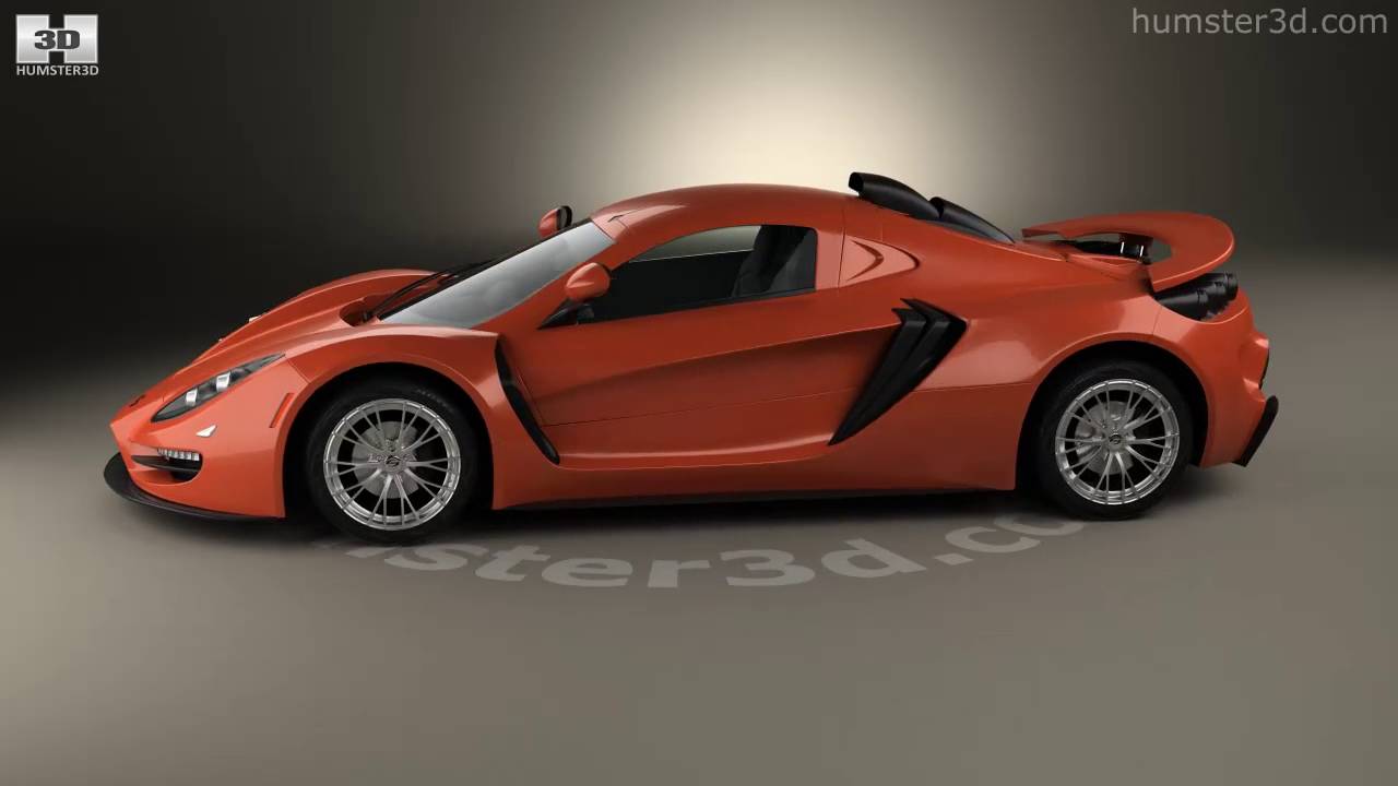 SIN CAR R1 2016 3D model by 3DModels.org - YouTube