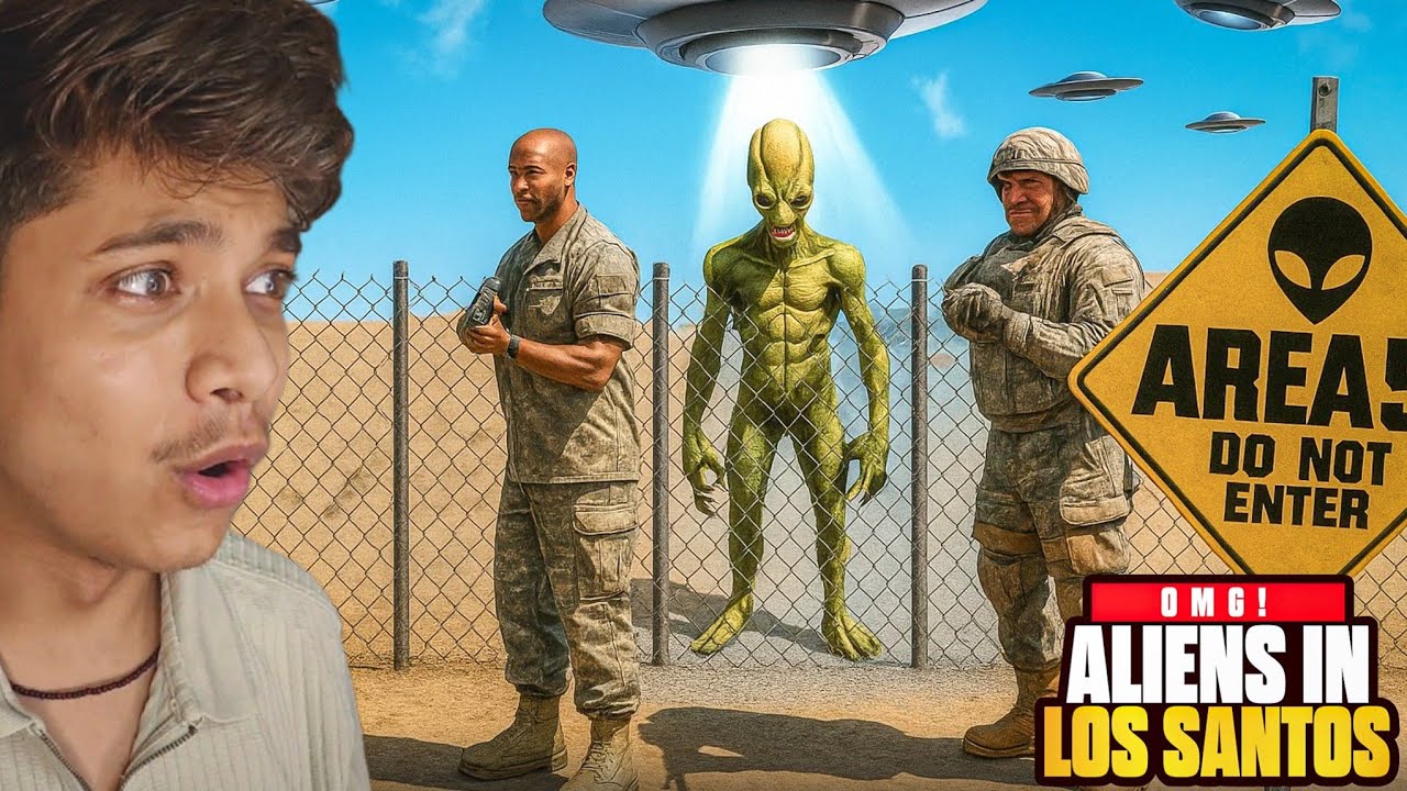 OMG ! I FOUND ALIENS IN LOS SANTOS GTA 5 REAL LIFE!😱#26 - YouTube