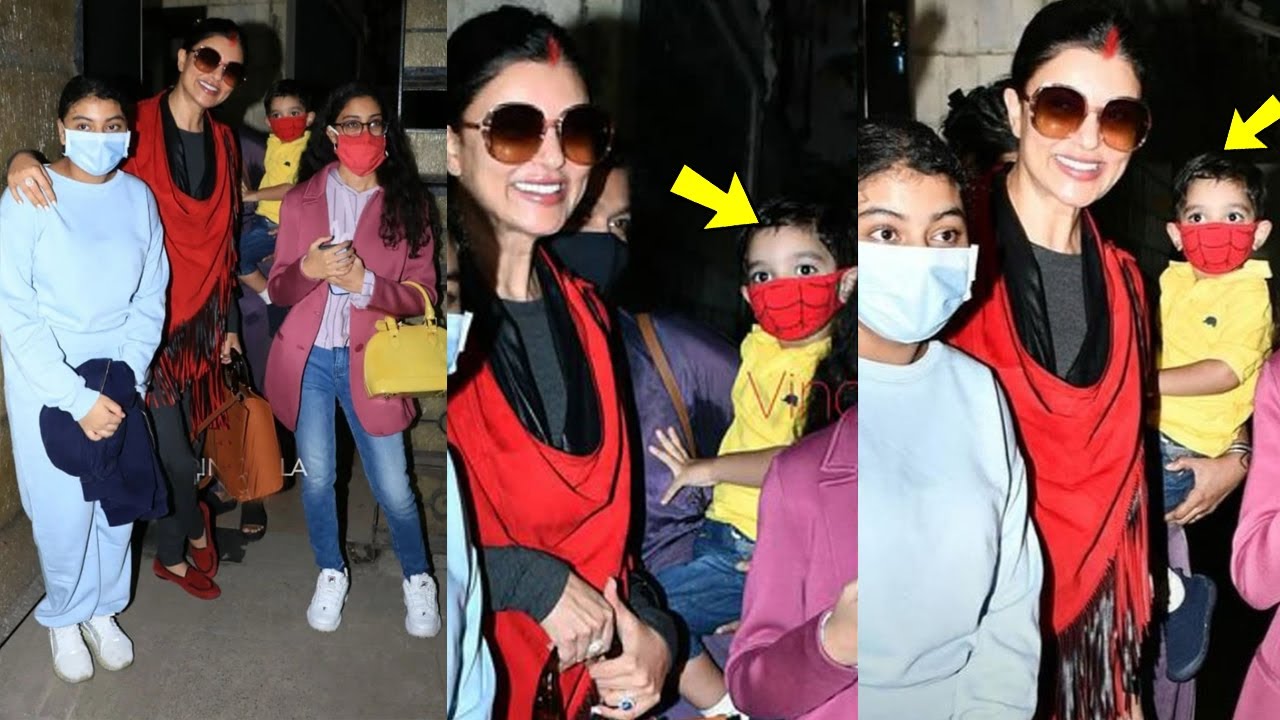 Sushmita Sen Adopts third Child and spotted with her Son after Renee ...