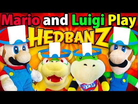 (ALTYAZILI) Çılgın Mario Kardeşler: Mario ve Luigi Hedbanz'ı Oynuyor!