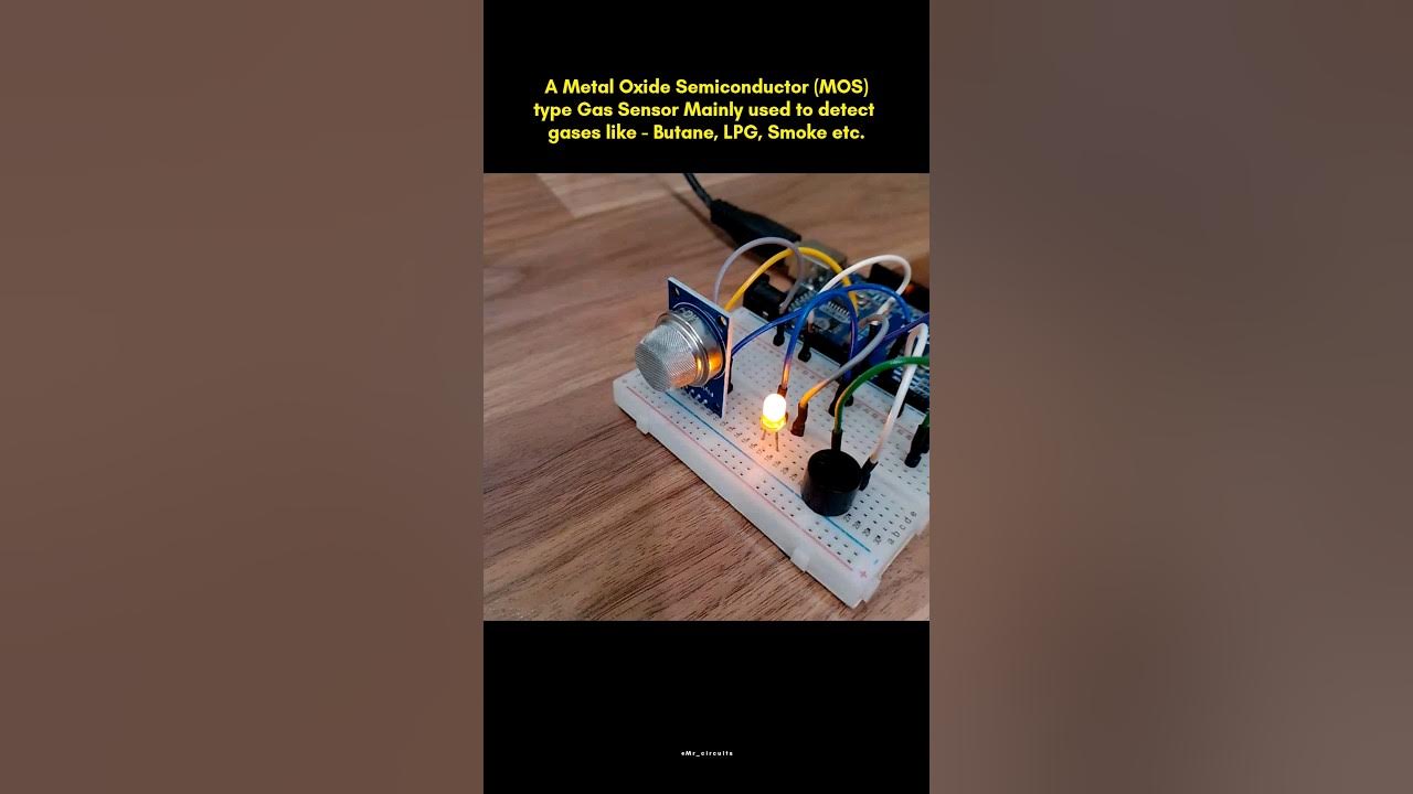 Mq2 Gas Sensor Module Working 👀⚡ Shorts Arduino Electronic Arduinoproject Youtube