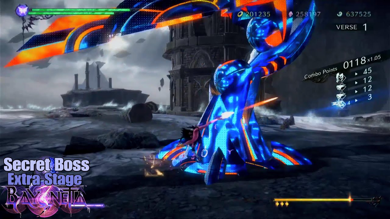 Bayonetta 3 - Secret Boss Extra stage & The Artifact Unleashed Unlocked ...