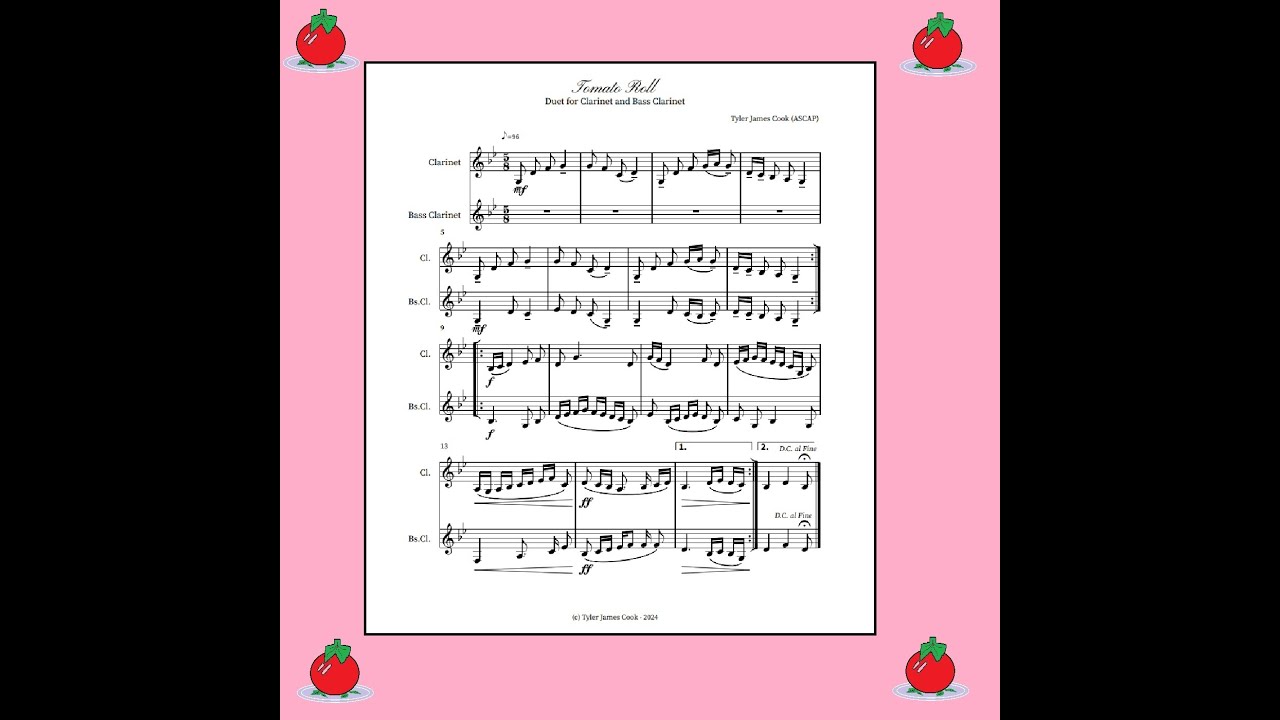 Tyler James Cook - "Tomato Roll" - YouTube