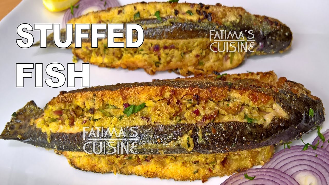 Fried Fish Goan Style | Stuffed Fried Fish Recipe | Fish Fry Recipe ...