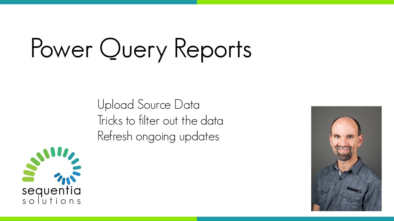 Power Query Reports Refresh after data source changes - YouTube