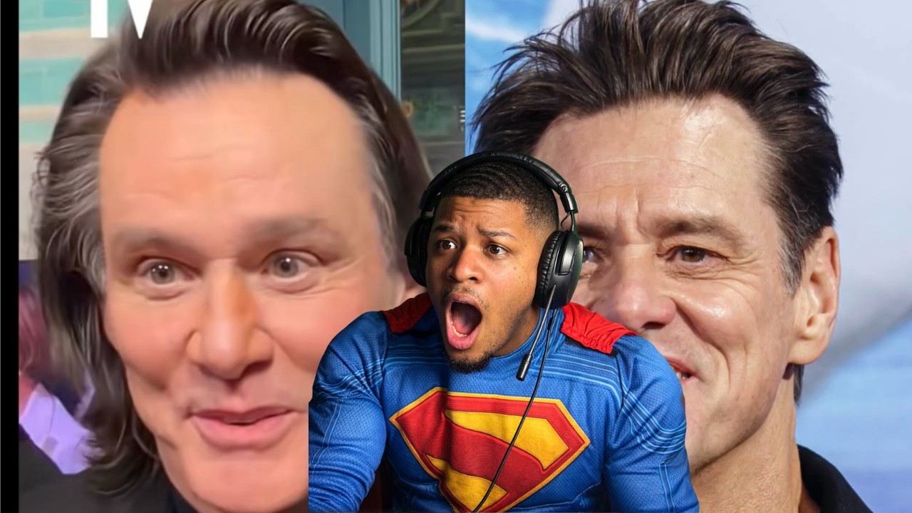 Jim Carrey look a bit differnt - YouTube