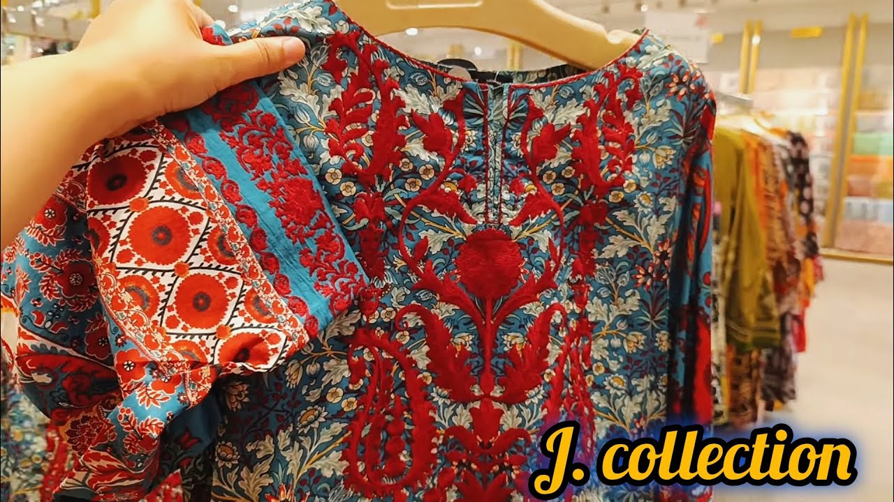 j. Junaid Jamshed New Summer Collection 🌸| j. Sale Today - YouTube