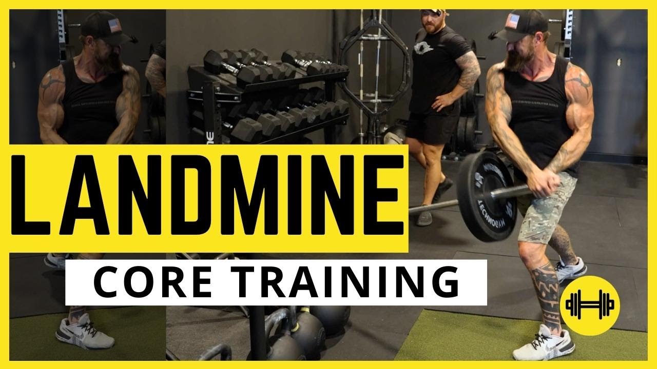 CORE TRAINING using the LANDMINE for Tactical Professionals - YouTube