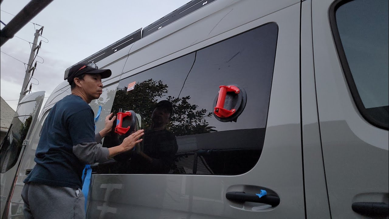 Sprinter Sliding Door Window Install at Kristine Tripp blog
