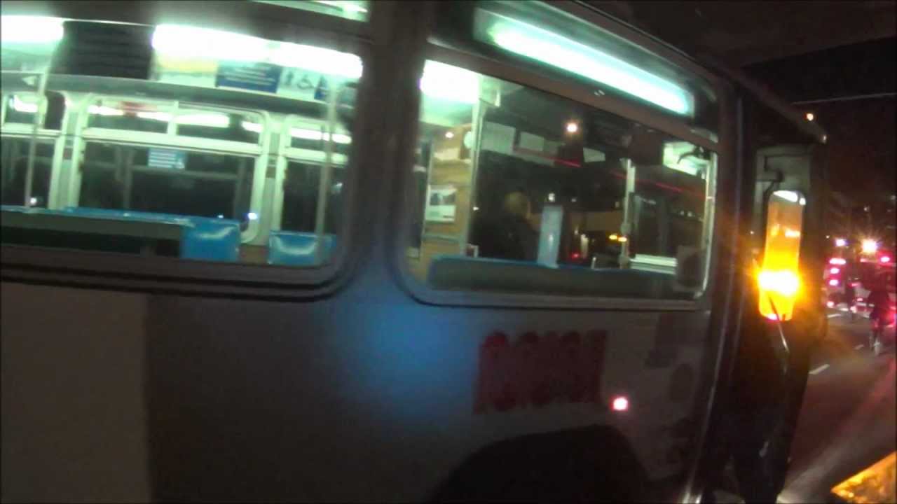 Reckless SF Muni Bus Driver Right Hooks Very Close Pass E369380 2824 ...