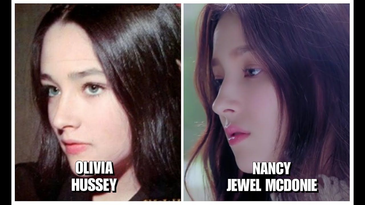 MOMOLAND Nancy Jewel McDonie × Olivia Hussey 'Look ALike' - YouTube