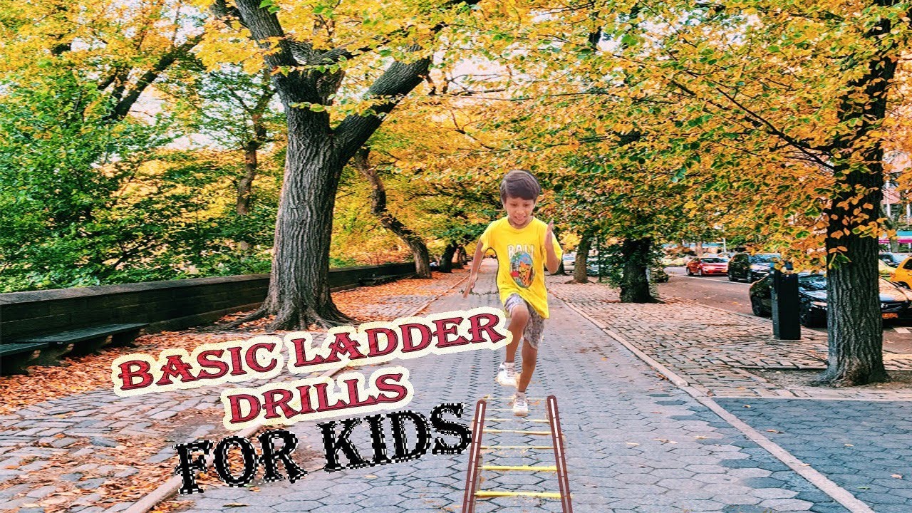 8 BASIC BEGINNER AGILITY LADDER DRILLS - YouTube
