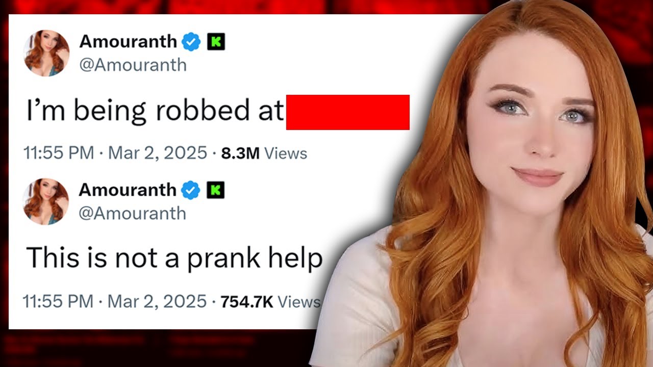 Amouranth Robbery Situation is Insane - YouTube