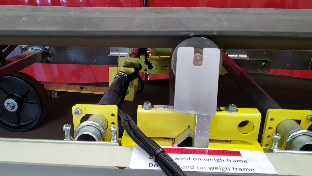 Belt Weigher Installation - Anmar Scales - YouTube