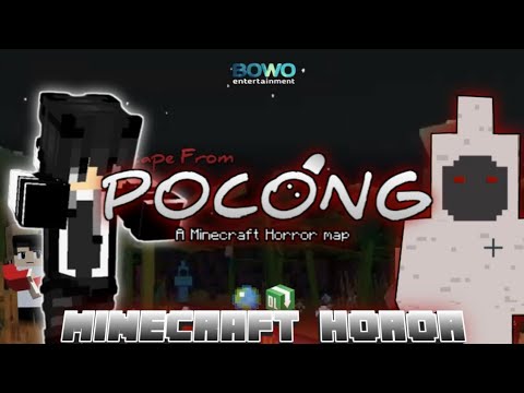 BERMAIN MINECRAFT HOROR MULTIPLAYER DI MAP "Escape From POCONG ...