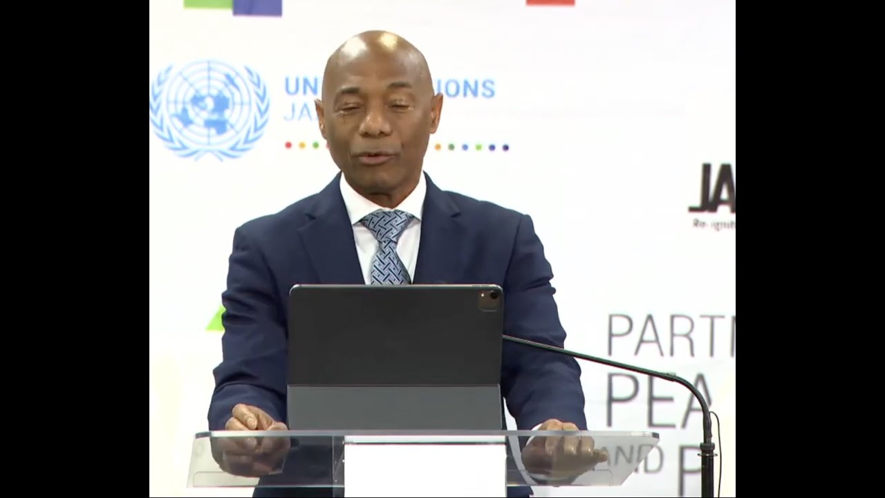 Dr "Gene" Leon, President of the Caribbean Development Bank Delivers ...