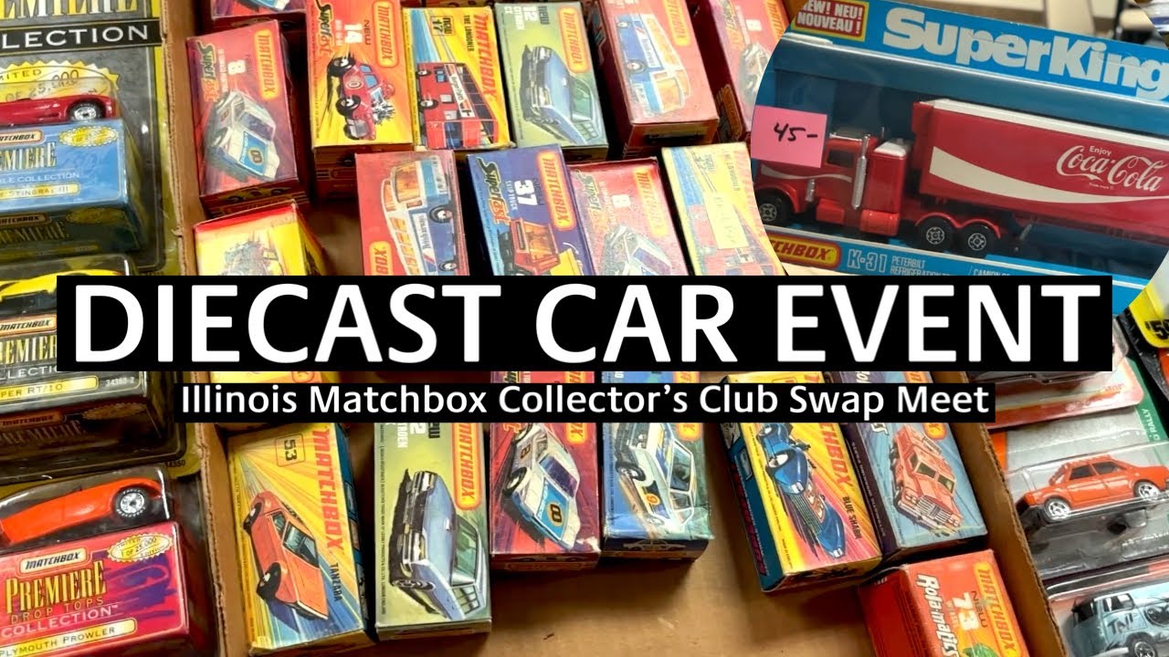 THESE DIECAST CARS ARE INCREDIBLE - I Attended a Diecast Toy Show with ...