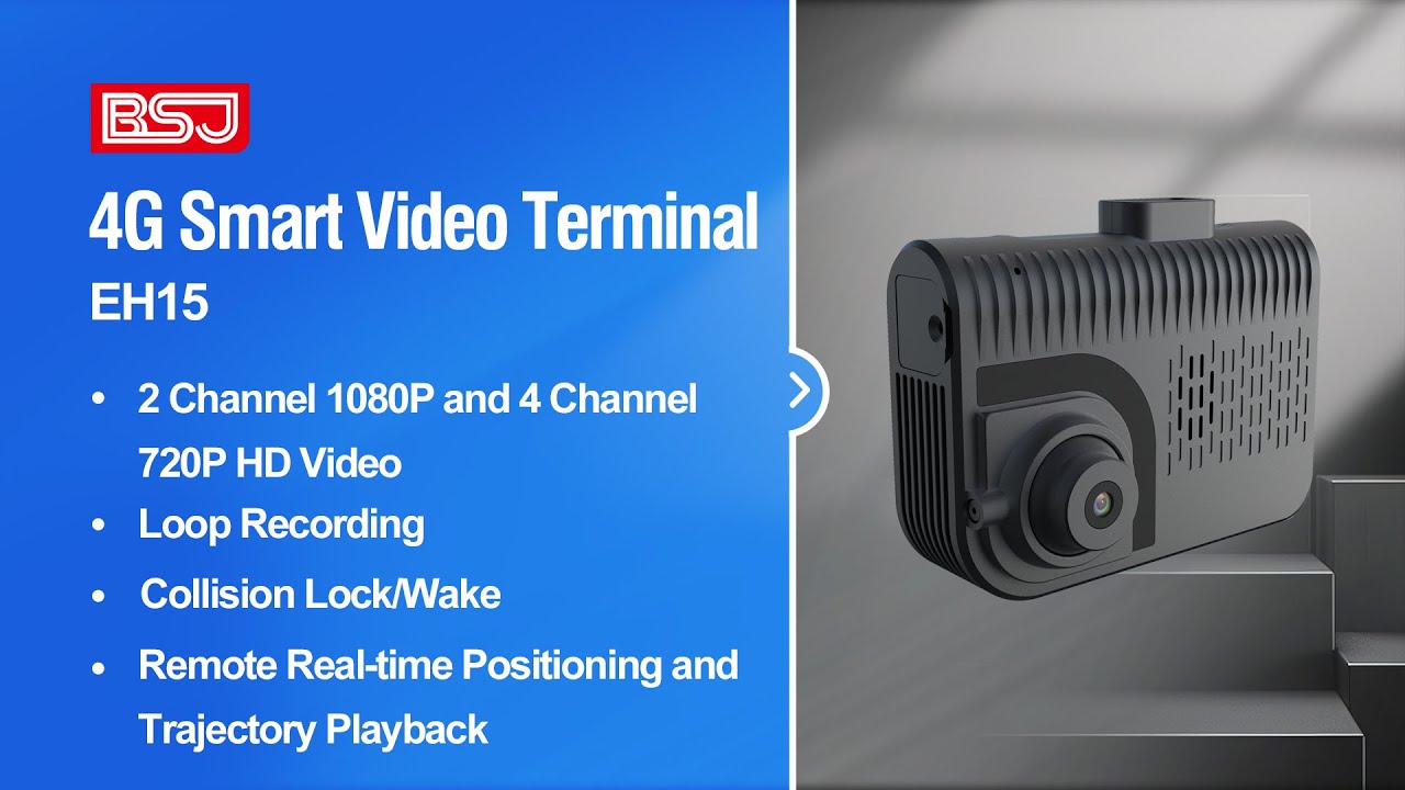 EH15 Smart Video Terminal: Advanced Fleet Safety with 6-Channel HD ...