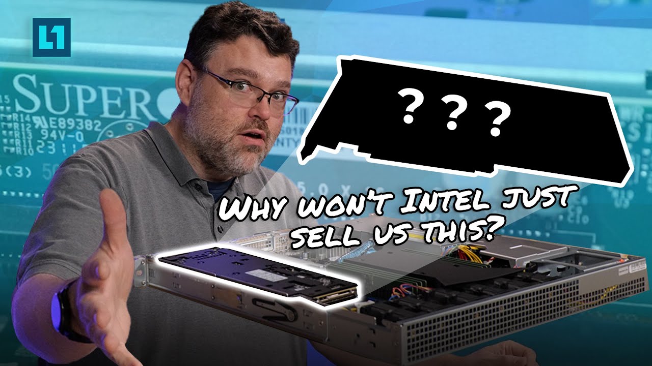 Supermicro Pizza Box Server with Intel Flex GPU - YouTube