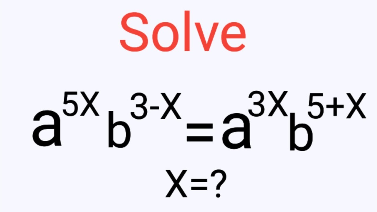 A Nice Olympiad Logarithm Math Simplificationfind X Youtube 5100