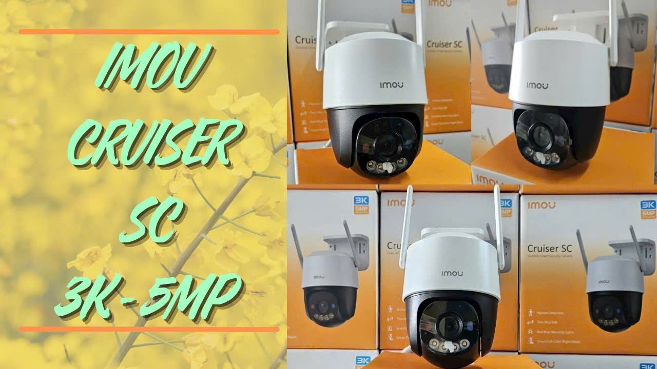 iMOU Cruiser SC 3K 5MP - Camera xoay ngoài trời - YouTube