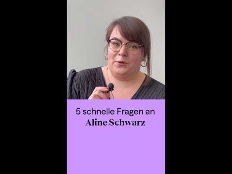 BookBeat - 5 schnelle Fragen an Aline Schwarz