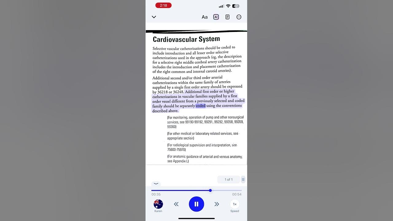 Cardiovascular system || CPT cardiovascular guidelines - YouTube