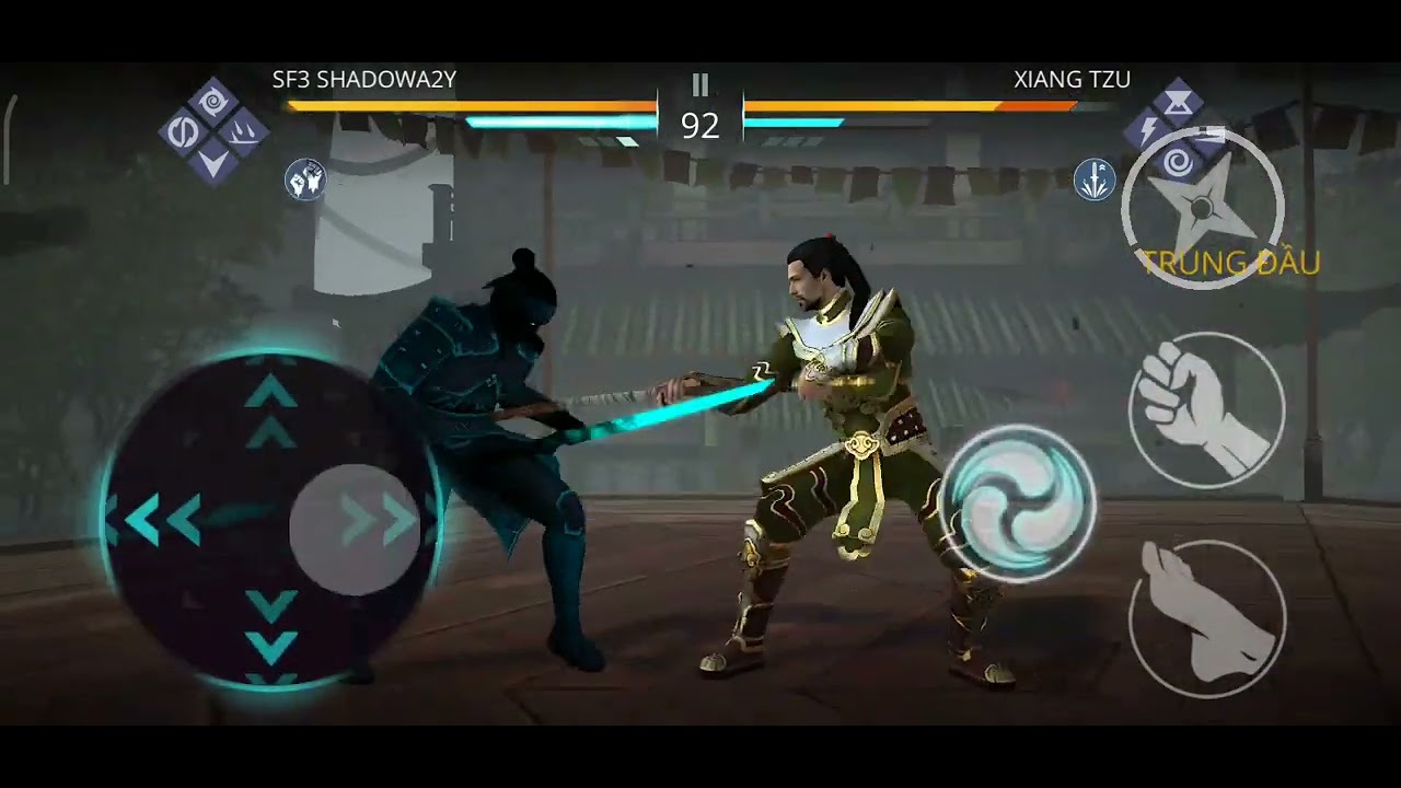 Shadow Fight 3 Bosses Fight Gameplay. Second Boss: Xiang Tzu - Chapter ...