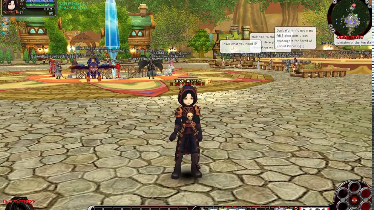 Devil Flyff (Exclusive Features Rune + Forge + 2nd Accessory Set) - YouTube