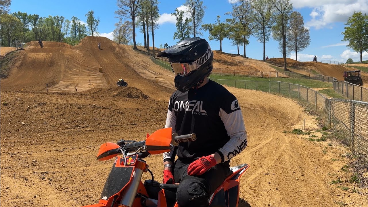 Seth combs overshoots Bmx jump at Budd’s Creek motocross park!! - YouTube
