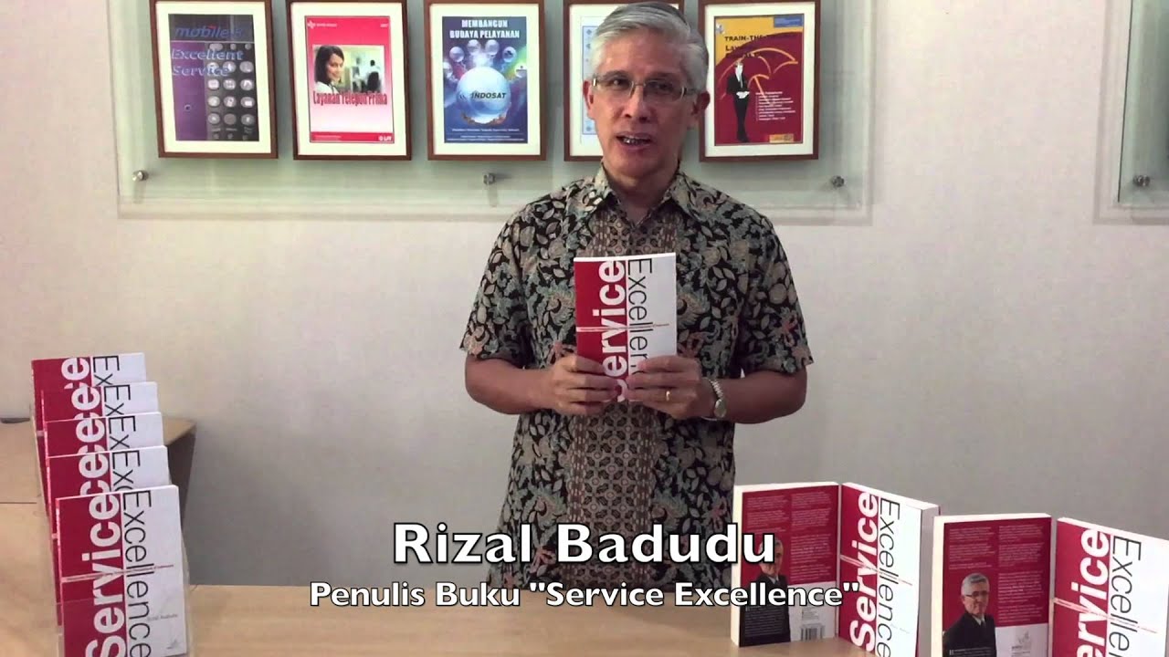 Buku Service Excellence - Rizal badudu - YouTube