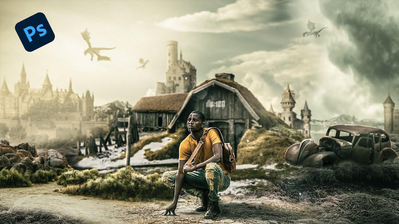 Learn Cinematic Photo Manipulation Editing in Photoshop - YouTube