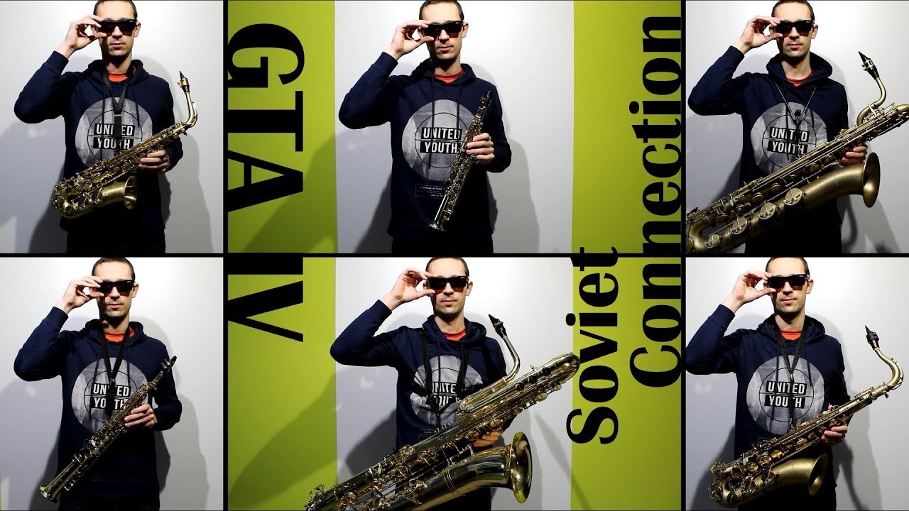 GTA IV Soviet Connection - saxophone only (a saxapella) - YouTube