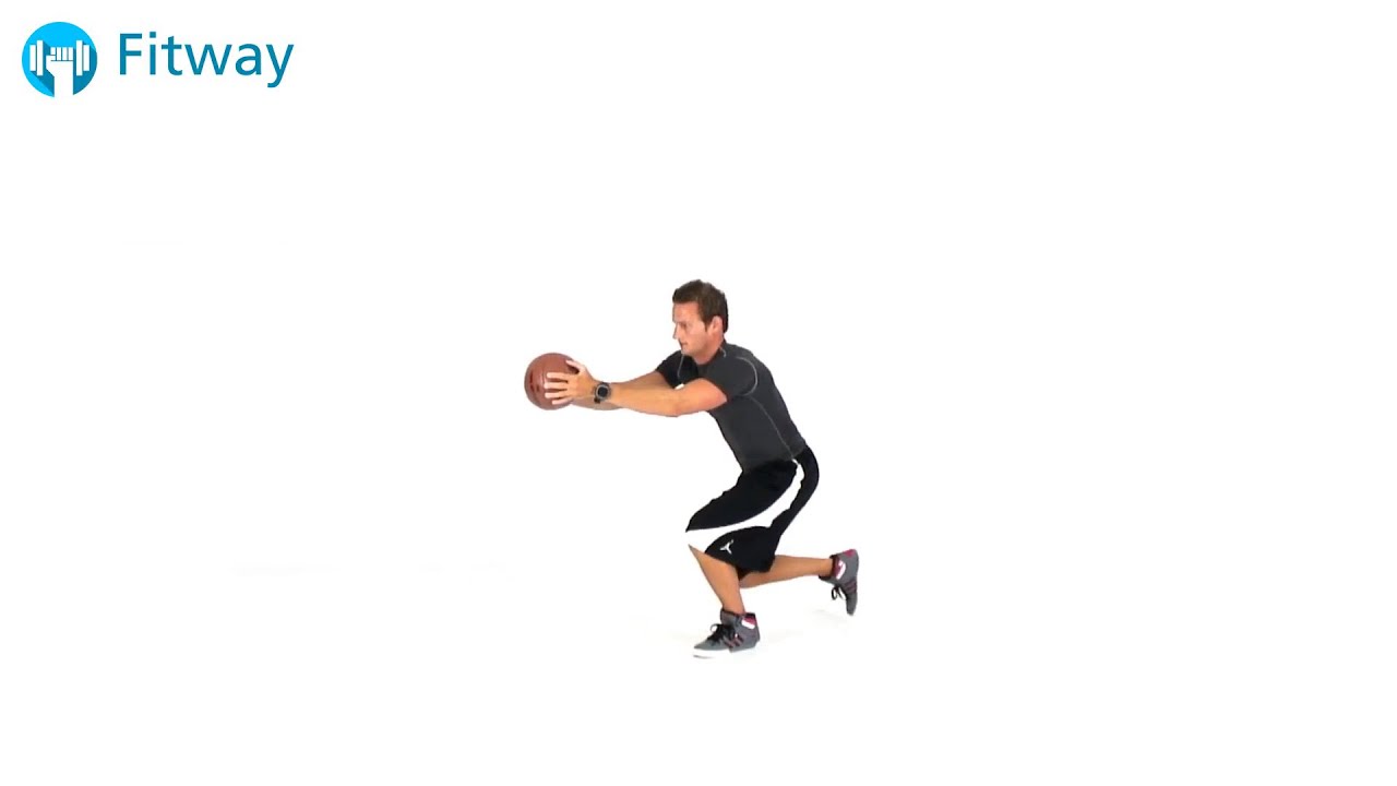 How To Do: Medicine Ball Squat - Single Leg | Leg Workout Exercise ...