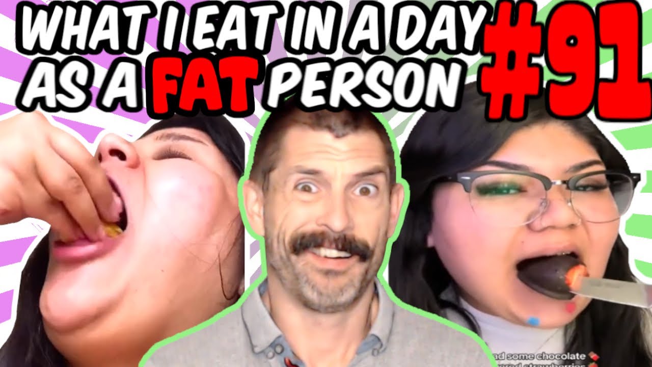 "What I Eat In A Day As A FAT Person" #91 - Fat Acceptance TikTok - YouTube