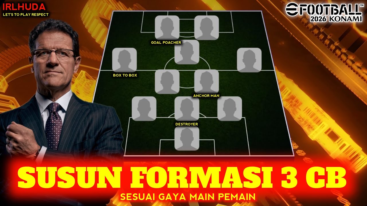 FORMASI 3 CB OP LAGI BANYAK YG PAKAI SESUAI GAYA MAIN PEMAIN ...