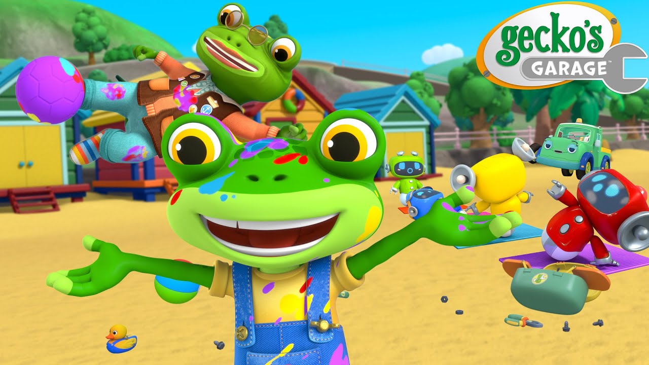 It's Time To Fix and Sing 🛠️🎶 | Gecko's Garage 🚚 | Cartoons For Kids ...