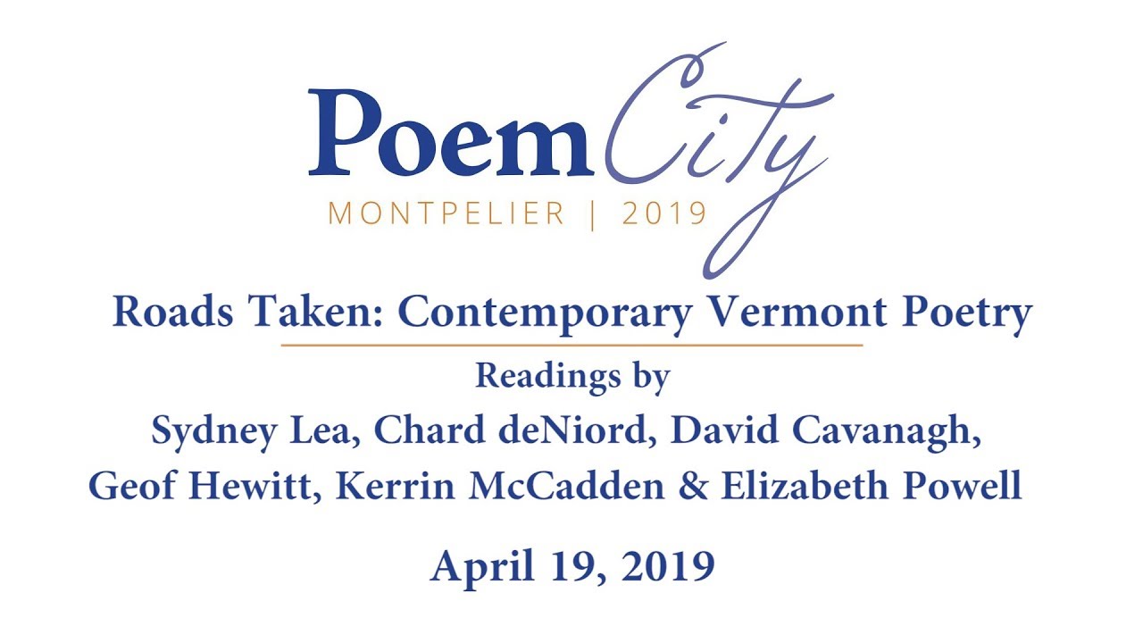 Poem City - Roads Taken: Contemporary Vermont Poetry - YouTube